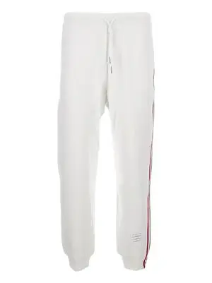 Thom Browne Classic Loopback Sweatpants - White