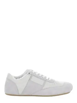 MAISON MARGIELA Leather And Suede Sneakers - White