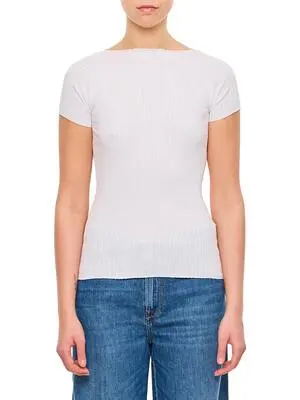 Sportmax Knit Top - White