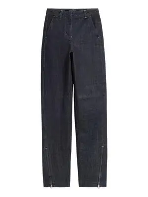 Jacquemus Cargo De-nîmes Straight Leg Jeans - Blue