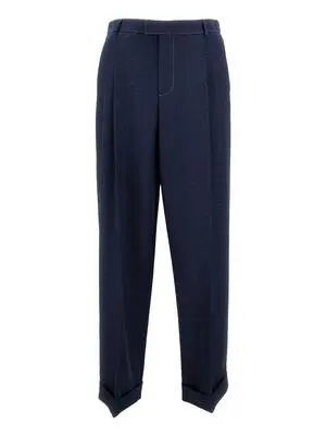 Bottega Veneta Trousers - Blue