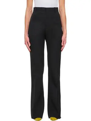 Bottega Veneta Tailored Flared Trousers - Black