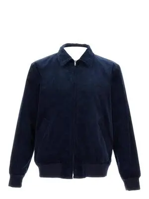 A.p.c. Gilles Blouson Jacket - Blue