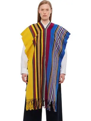 Colville Soliman Cotton Poncho - Multicolor