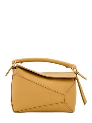 Loewe Puzzle Edge Mini Bag Yellow