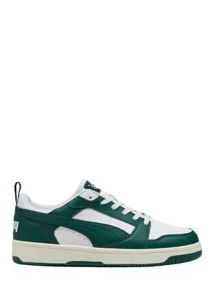 PUMA Rebound V6 Low Top Sneakers - Green/white