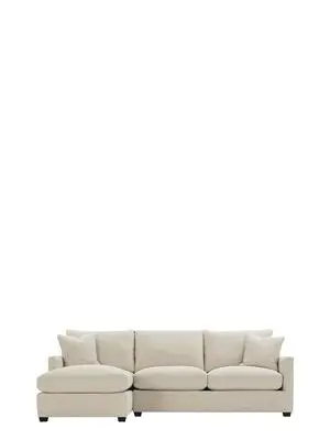 HUDSON PARK COLLECTION Bowery Sectional - Bu- Straw