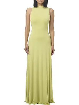 NAKED WARDROBE Sleeveless A-Line Maxi Dress