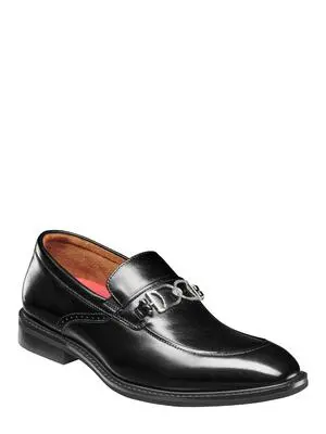 STACY ADAMS Apron-Toe Bit Loafer Black