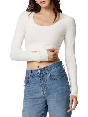 FLORENCE BY MILLS Tie Back Crop Sweater