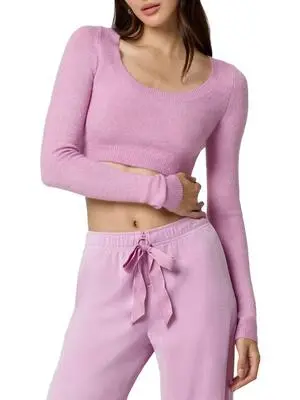 FLORENCE BY MILLS Tie Back Bow Pullover - Mauve Mist