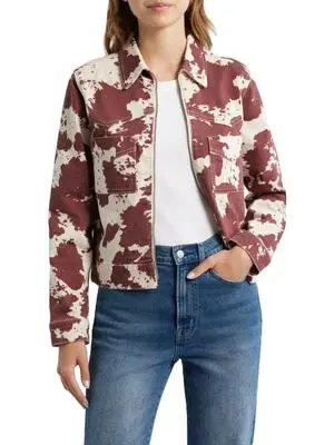 Rails Printed Zip-up Jacket - Cowgirl