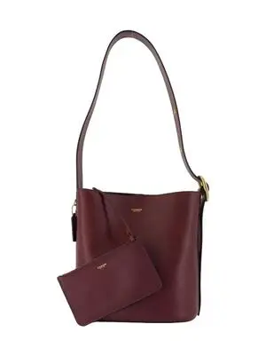 COACH Bleecker Shoulder Bag Red