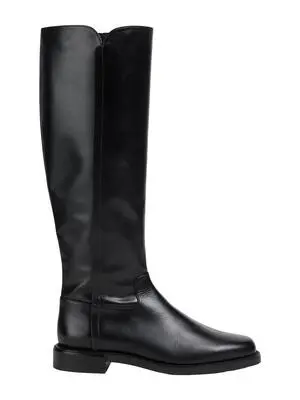 STUART WEITZMAN Leather Knee Boots - Black
