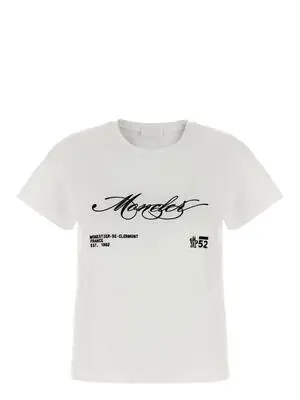 Moncler Short Sleeve T-shirt - White