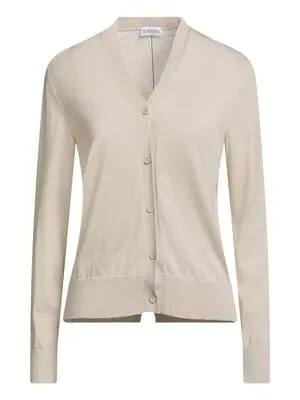Burberry Cardigan In Wool Blend - Beige
