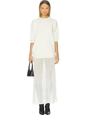 SEROYA Arwen Maxi Dress - Eggshell