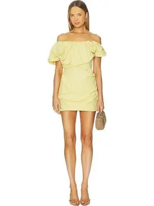 Paris Georgia Rio Mini Dress - Daffy Yellow