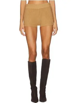Ronny Kobo Neoma Knit Short - Camel