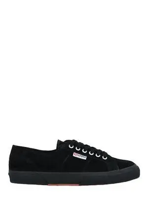 Superga Sneakers In Soft Leather - Black