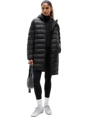 Athleta Aire Puffer Parka - Black