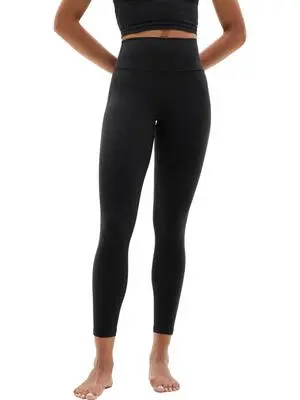 Athleta Transcend No Front Seam 7/8 Legging - Black