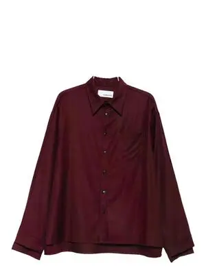 COSTUMEIN Chest-pocket Shirt - Red
