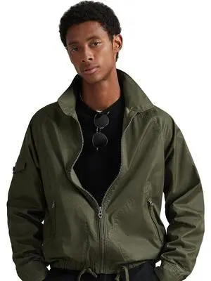 Ralph Lauren Cotton-blend Coach's Jacket - Ranger Green