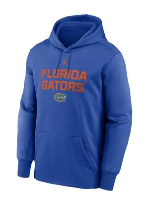 JORDAN Florida Team Stacked Therma College Pullover Hoodie - Blue