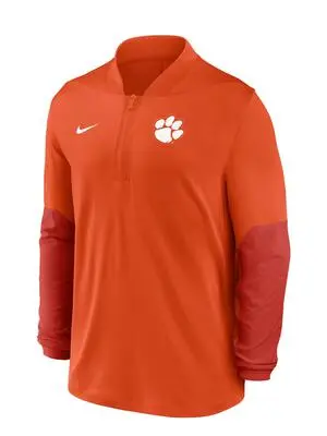 Nike Clemson College 1/2-zip Top - Orange