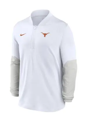Nike Texas Dri-fit College 1/2-zip Top - White