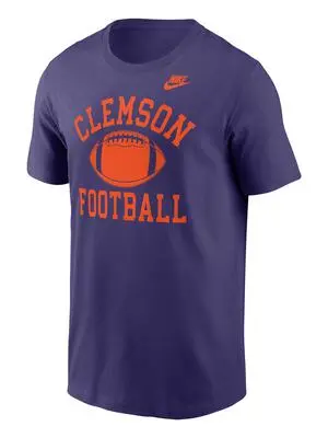 Nike Clemson Legacy Football Icon College T-shirt - Purple