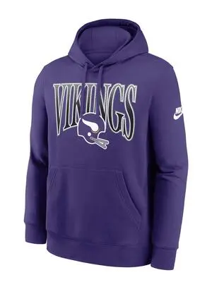Nike Minnesota Vikings Rewind Club Nfl Pullover Hoodie - Purple