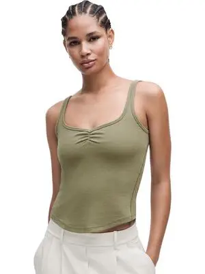Lululemon Hold Tight Sweetheart Tank Top - Bay Leaf