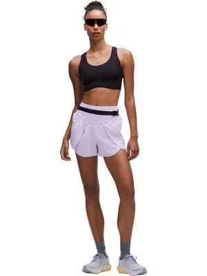 Lululemon Go Further Super-high-rise Split Short 3 - Lavender Frost