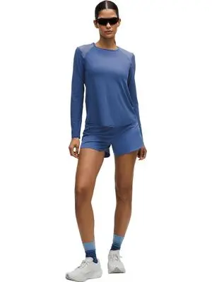 Lululemon Speed Up High-Rise 4" Short Brilliant Blue