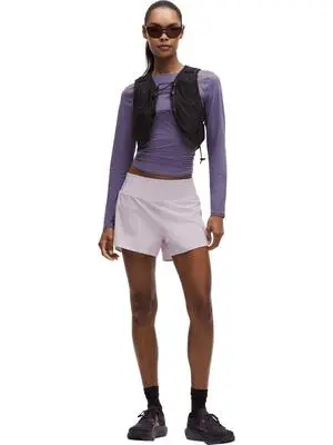 Lululemon Speed Up High-Rise 4" Short Faint Lavender