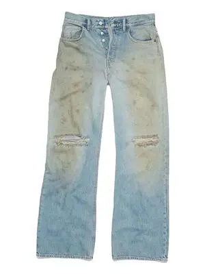 Acne Studios Super Baggy Fit Jeans 2023 - Mid Blue