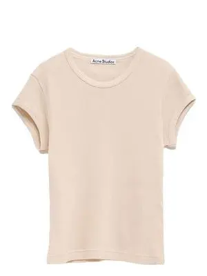 Acne Studios Logo T-shirt - Soft Pink Dky