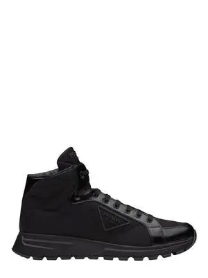 Prada Prax 01 High-top Sneakers - Black