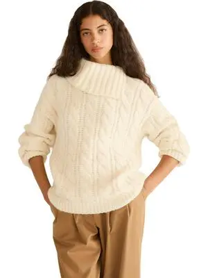 DÔEN Halia Cable Knit Sweater