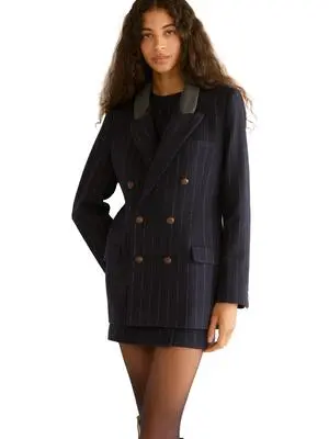 DÔEN Duccio Pinstripe Blazer