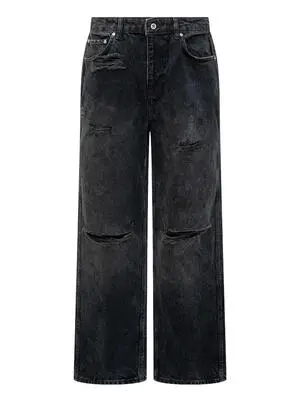 REPRESENT Wide Fit Destroyed Jeans - Blue