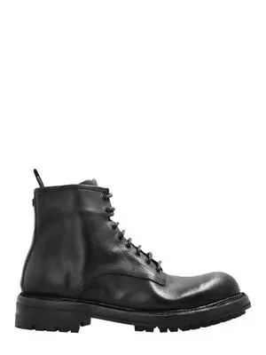 Dolce & Gabbana Leather Ankle Boots - Black