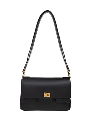 Balenciaga Structured Shoulder Bag - Black