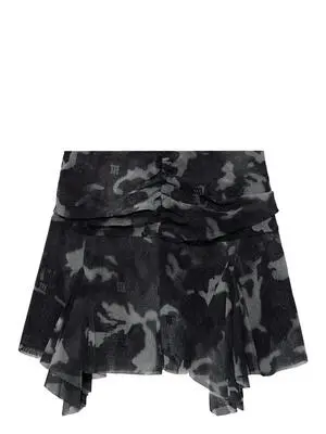 MISBHV Transparent Mini Skirt - Black