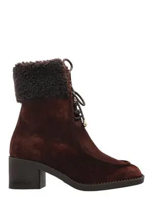 JIMMY CHOO Hali Heeled Ankle Boots