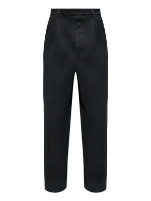 Bally Creased Trousers - Navy Blue