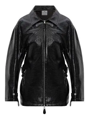 COURREGES Lacquered Jacket - Black