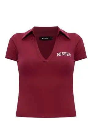 MISBHV Logo Top - Burgundy